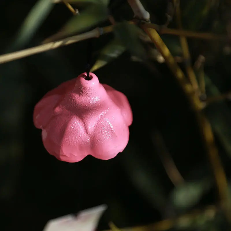 Pink Sakura Blossom Japanese Wind Chimes | Floral Furin Bells - 1 Pc ...