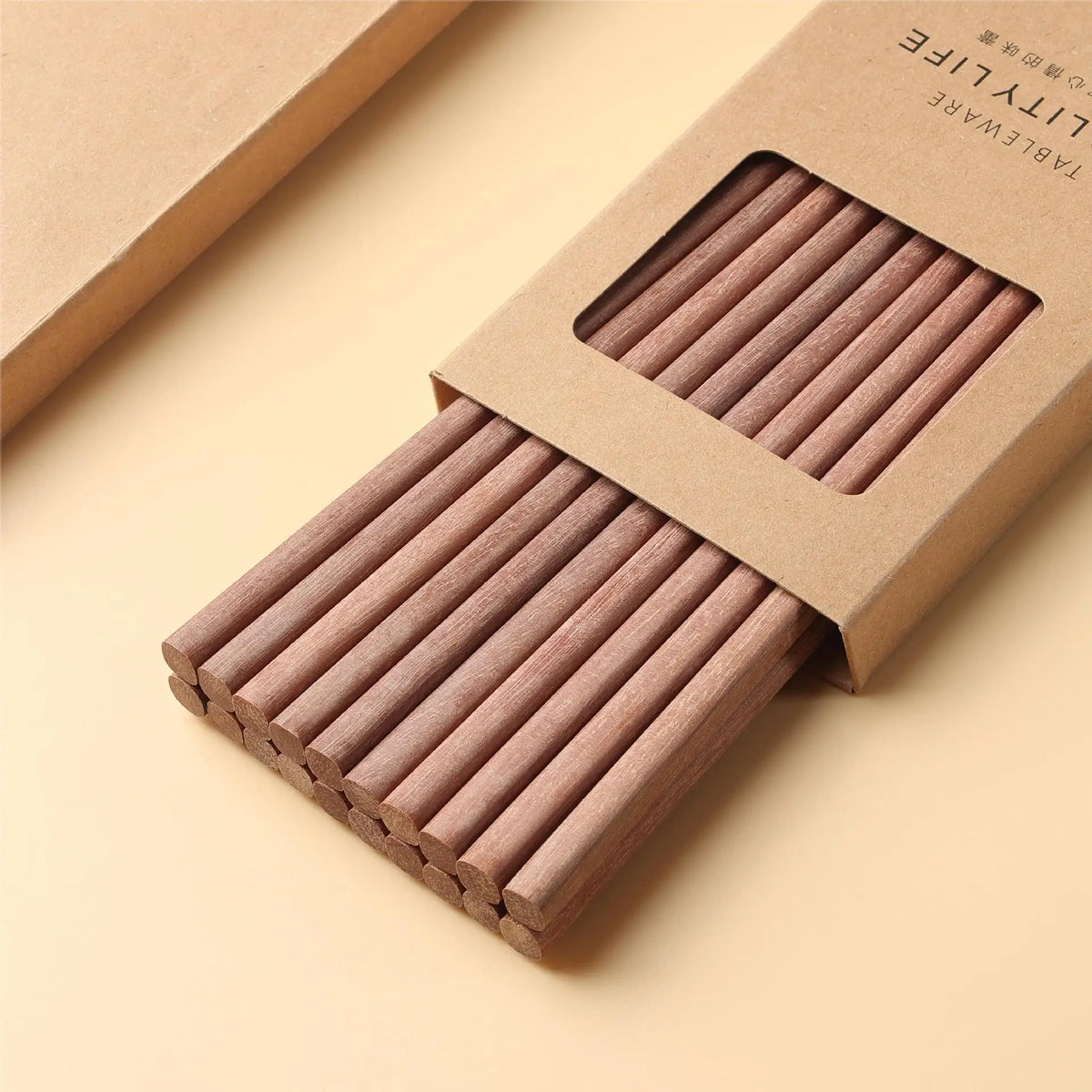 Red Sandalwood Chopsticks | Chinese Solid Wood Reusable Sets ...