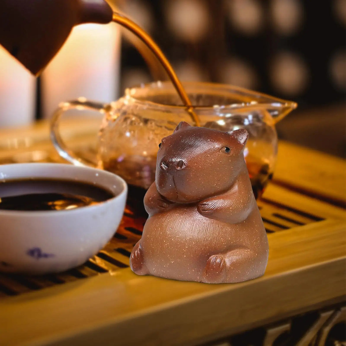 Capybara Tea Pet | Small Chinese Ornament Gong Fu Tea Accesory - 1 Pc ...