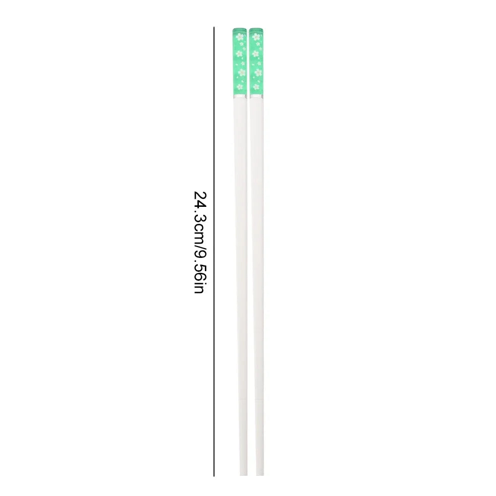 Green Sakura Chopsticks | Japanese Cherry Blossom Luxury - 5 Pair Set ...